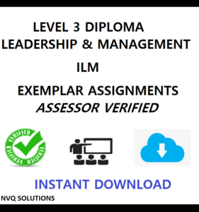 Level 3 Leadership and Management Diploma (ILM) – Complete Set of ...
